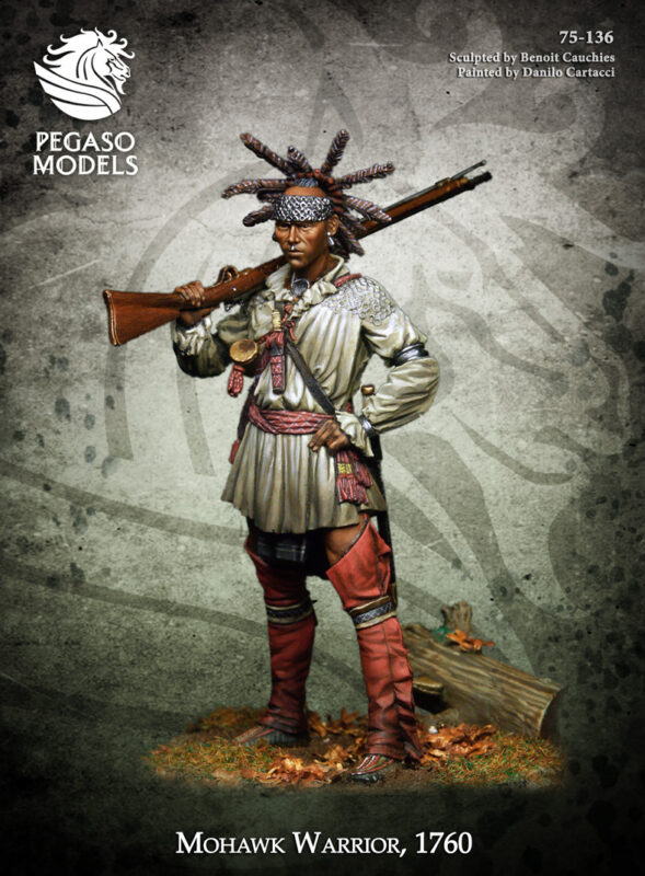 Mohawk warrior, 1760 - Pegaso World