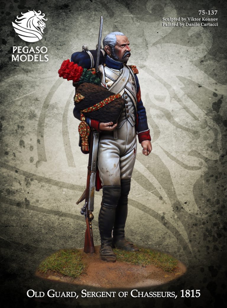 Old Guard - Sergeant of Chasseurs, 1815 - Pegaso World