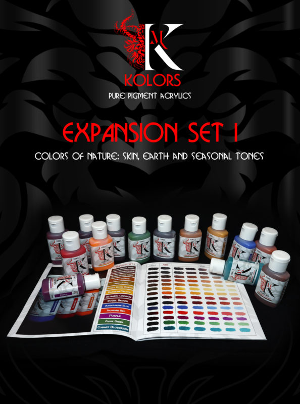 Kimera Kolors - PURE PIGMENTS EXPANSION SET: Colors of Nature - Pegaso ...