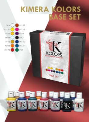 Kimera Kolors - PURE pigments BASE SET - Pegaso World
