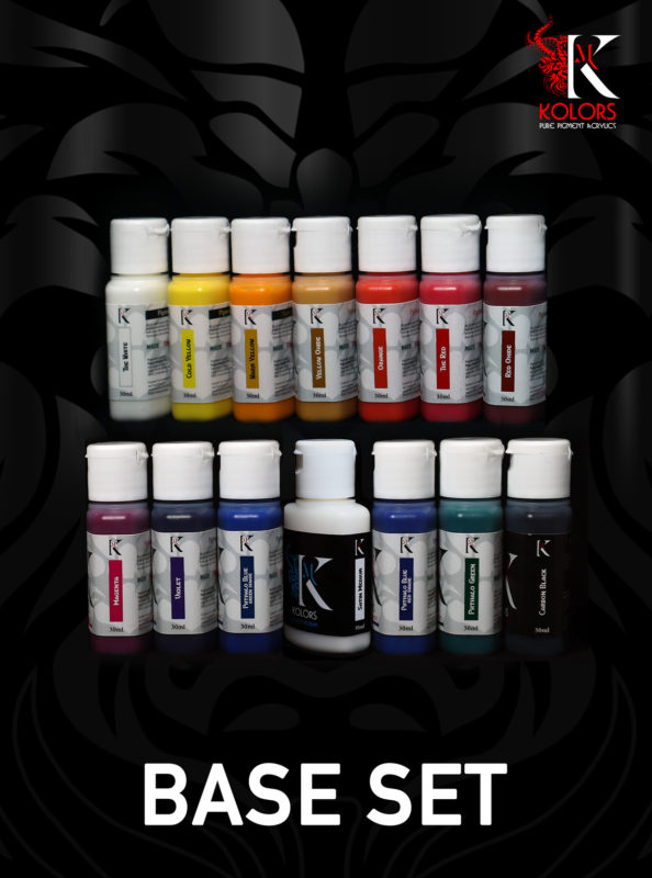 Kimera Kolors - PURE pigments BASE SET - Pegaso World