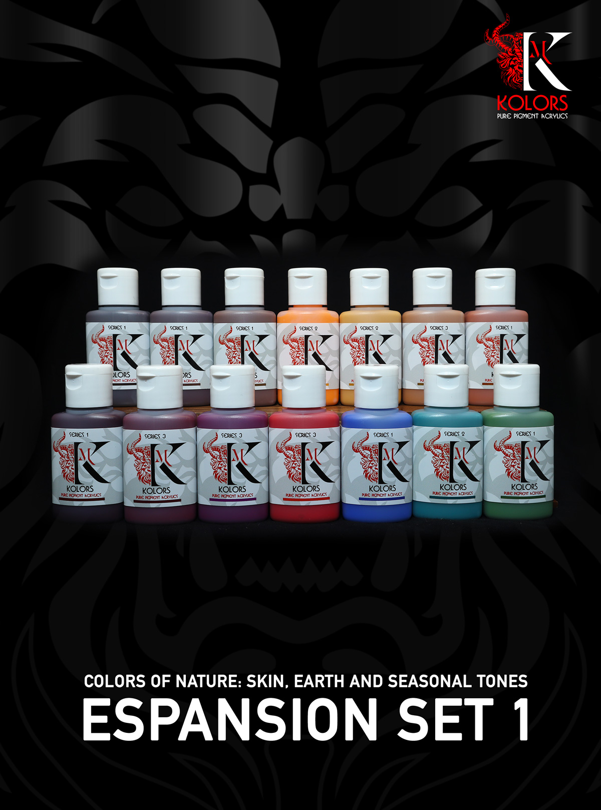 Kimera Kolors - PURE PIGMENTS EXPANSION SET: Colors of Nature - Pegaso ...
