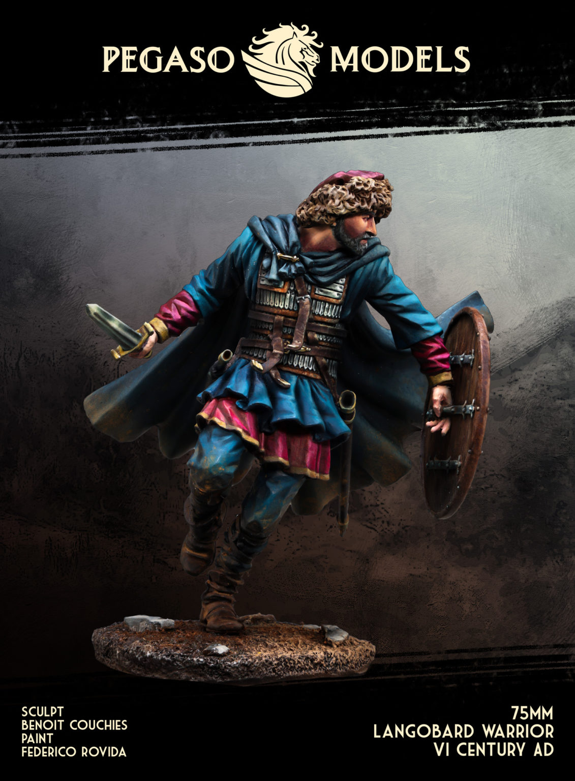 Langobard Warrior VI Century - Pegaso World