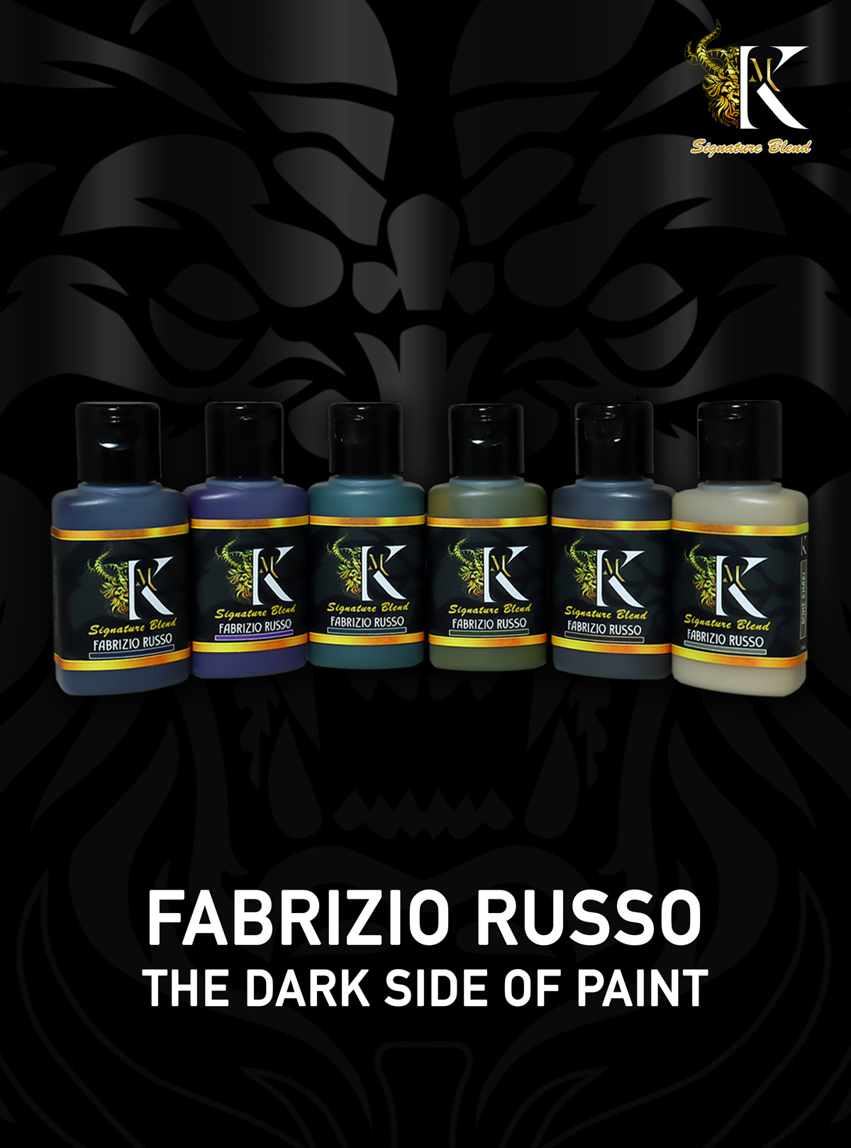 Kimera Kolors - FABRIZIO RUSSO SIGNATURE SET - The Dark Side of Paint ...